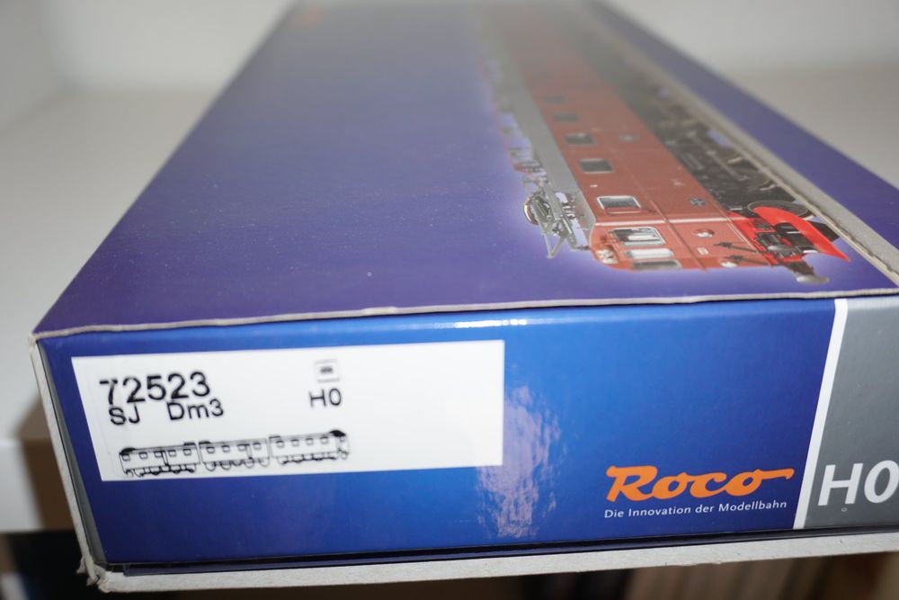 Roco 72523 - SJ Dm3 Erzzug Lok H0/DC (Gebraucht) in Matten b. Interl ...