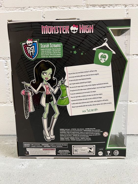 Monster High Sarah Screams 1st Wave Toys RUs Exclusive W/3 G (Neu und ...