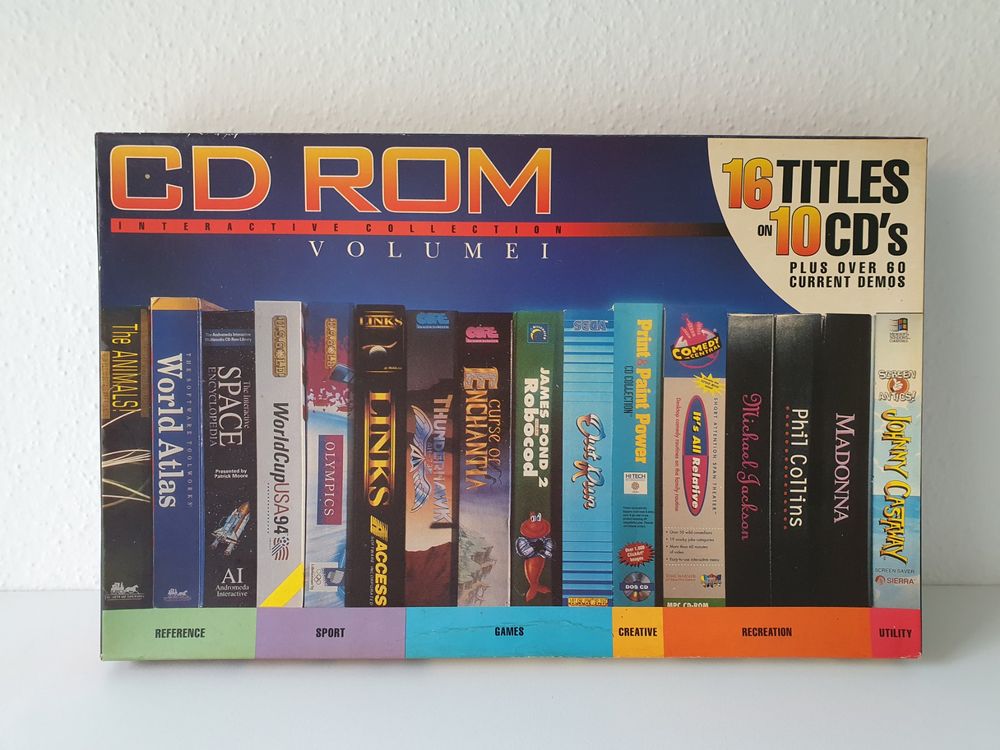 PC Games CD ROM Interactive Collection Vol 1 Big Box | Kaufen auf Ricardo