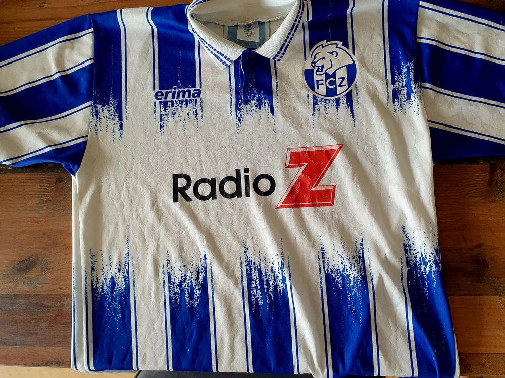 FC ZÜRICH FCZ TRIKOT 1996-1998 RADIO Z (Gebraucht) in Berikon für CHF ...