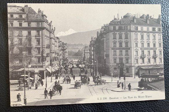 Genève La Rue du Mont-Blanc | Kaufen auf Ricardo Genève La Rue du Mont-Blanc | Kaufen auf Ricardo