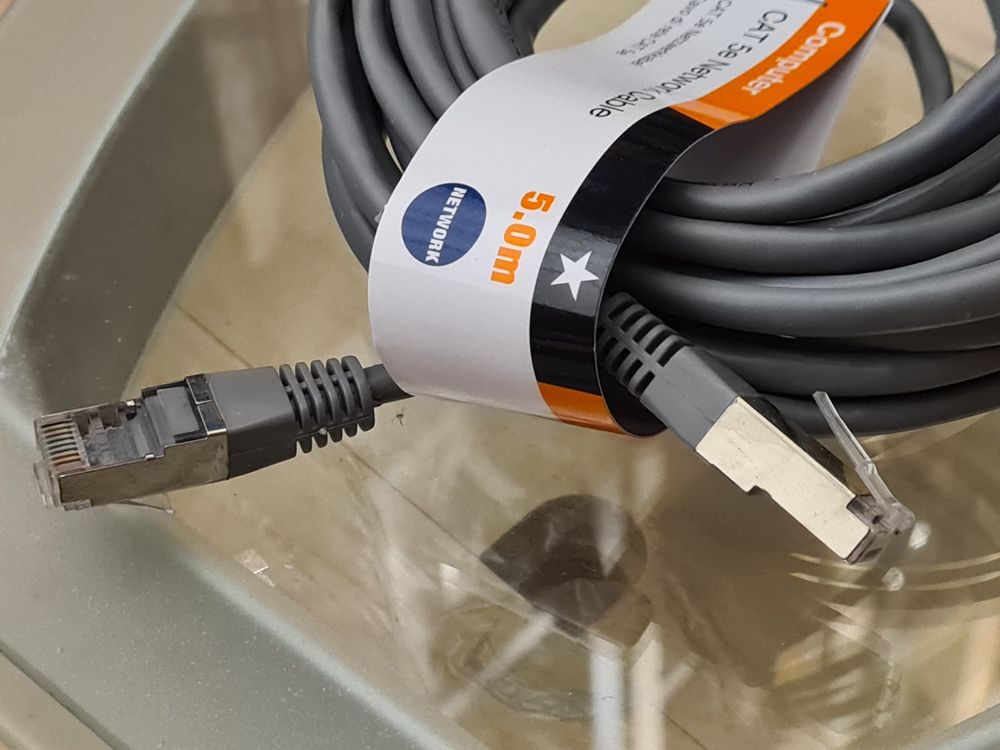 NEU, ORIGINALVERPACKT, NETZWERK KABEL, 5m | Kaufen auf Ricardo