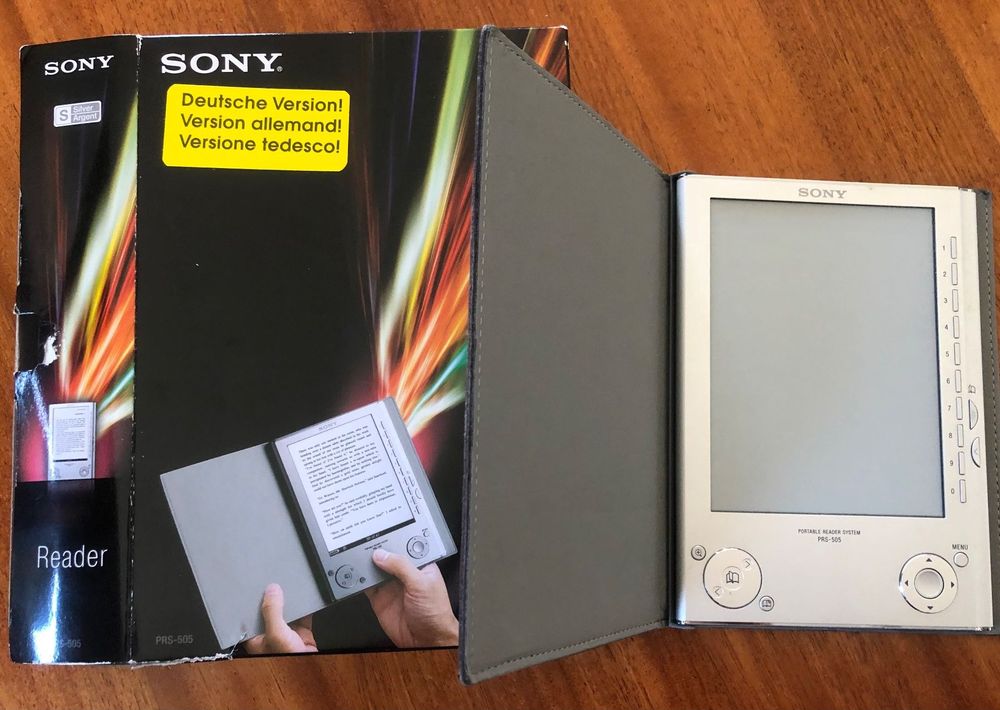 E-Book Reader Sony PRS-505 inkl. Ladekabel und 14 Büchern (Gebraucht ...