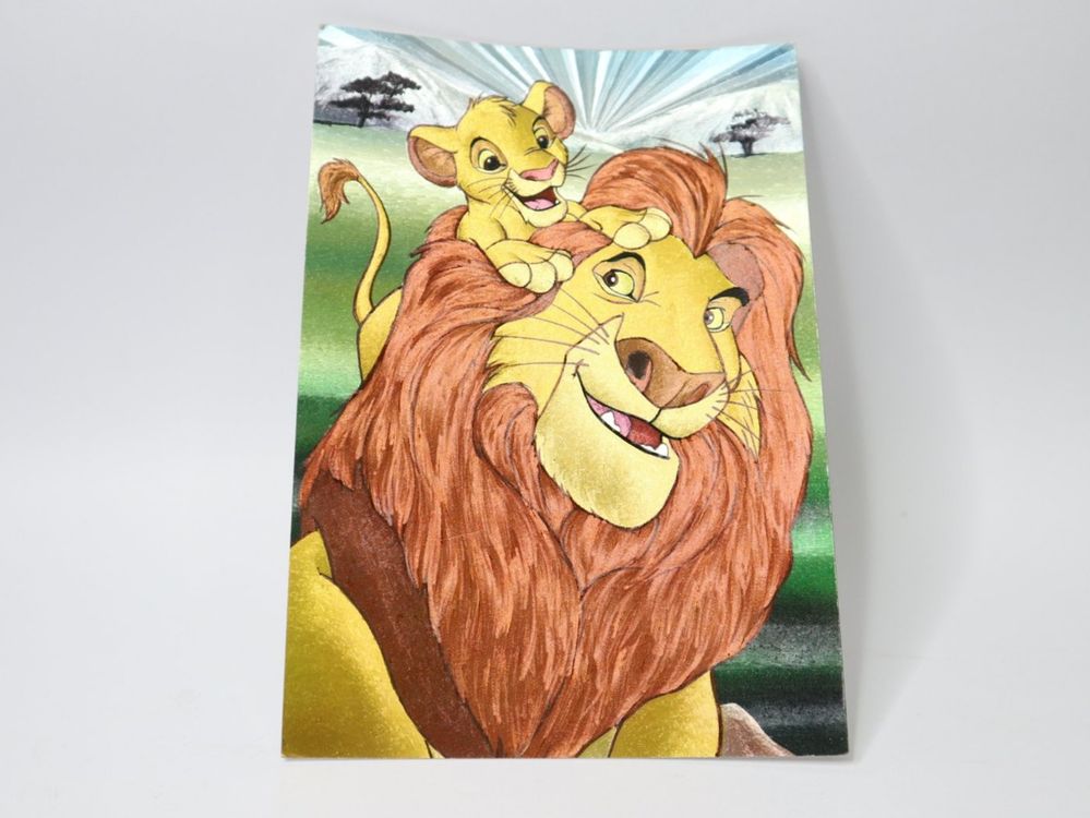 AK Disney Simba König der Löwen Lion King (Neu (gemäss Beschreibung ...