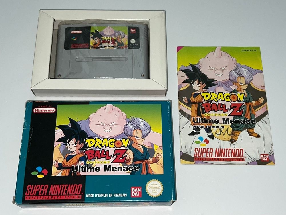 SNES Spiel - Dragon Ball Z: Ultime Menace (OVP) - selten (Gebraucht) in ...