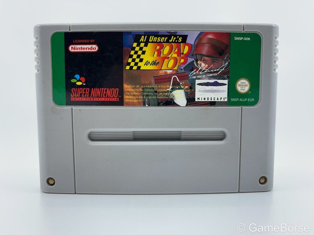 SNES Al Unser Jr.'s Road to the Top PAL (Gebraucht) in Illnau für CHF ...