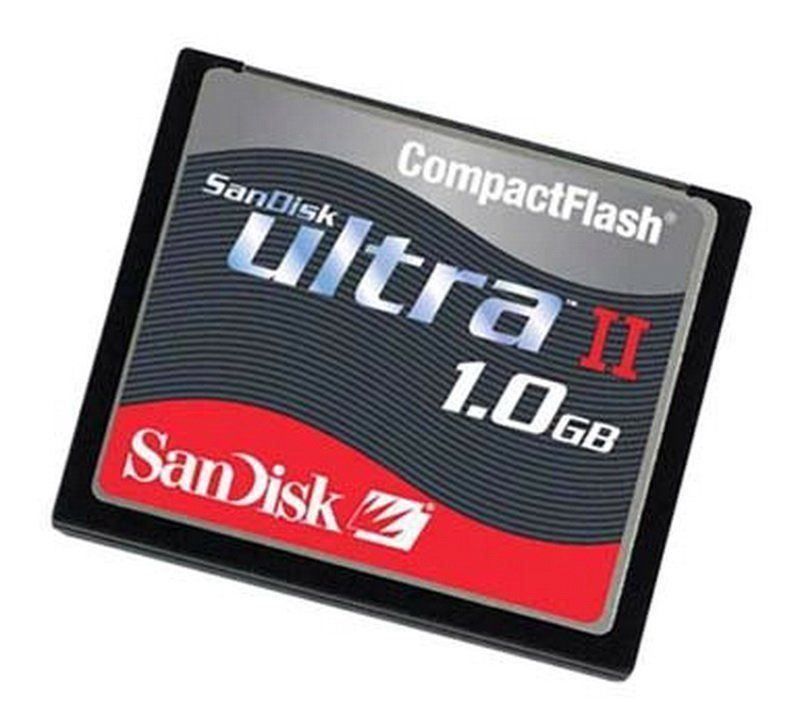 SanDisk Compact Flash Ultra 2 Karte 1GB (Neu (gemäss Beschreibung)) in ...