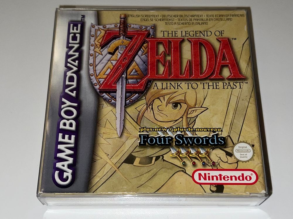 GBA - Zelda: A Link to the Past and Four Swords (OVP) - Top! (Gebraucht ...
