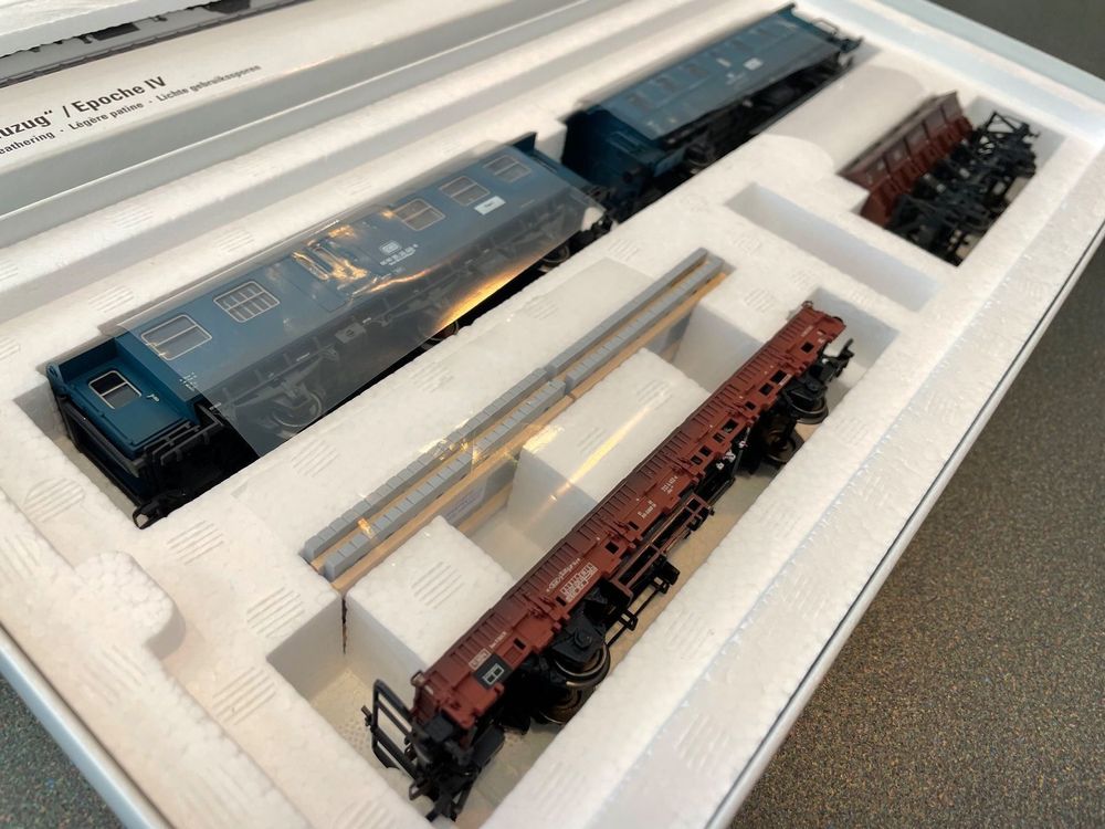 ⚡ Märklin 46690 Wagen-Set Bauzug DB (Neu und originalverpackt) in ...