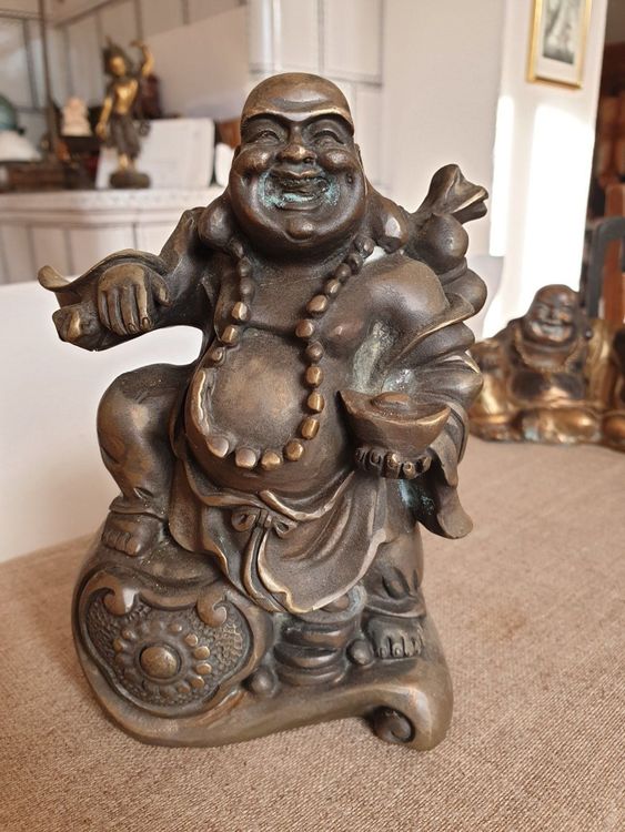 Glücksbuddha Hotai Antik (Gebraucht) in Bottmingen für CHF 125 – mit ...