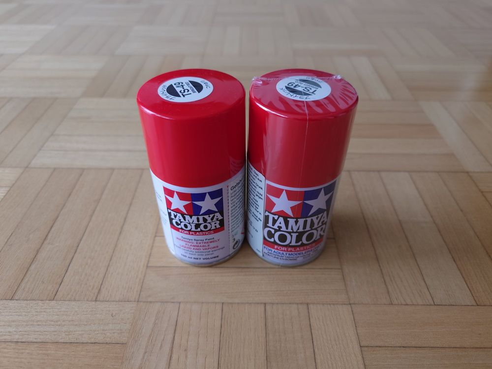 Tamiya Color TS-49 (Bright Red) 2 Stück, NEU (Neu und originalverpackt ...