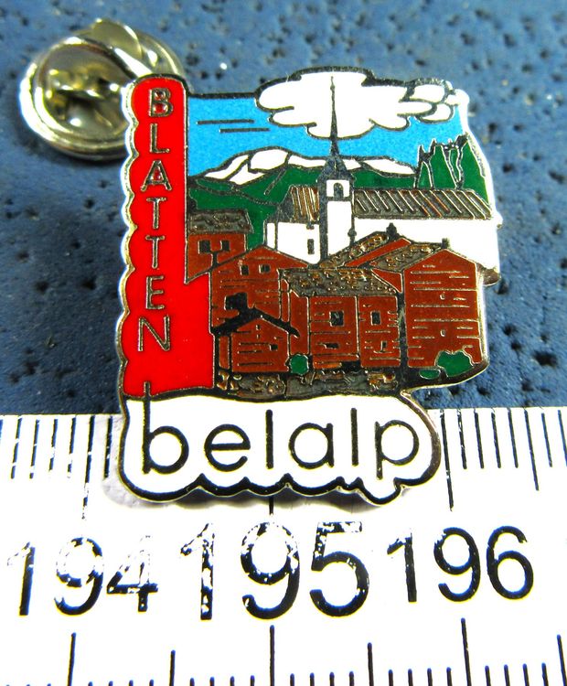 BLATTEN BELALP WALLIS PIN ENAMEL (Gebraucht) in Ettingen für CHF 1 ...