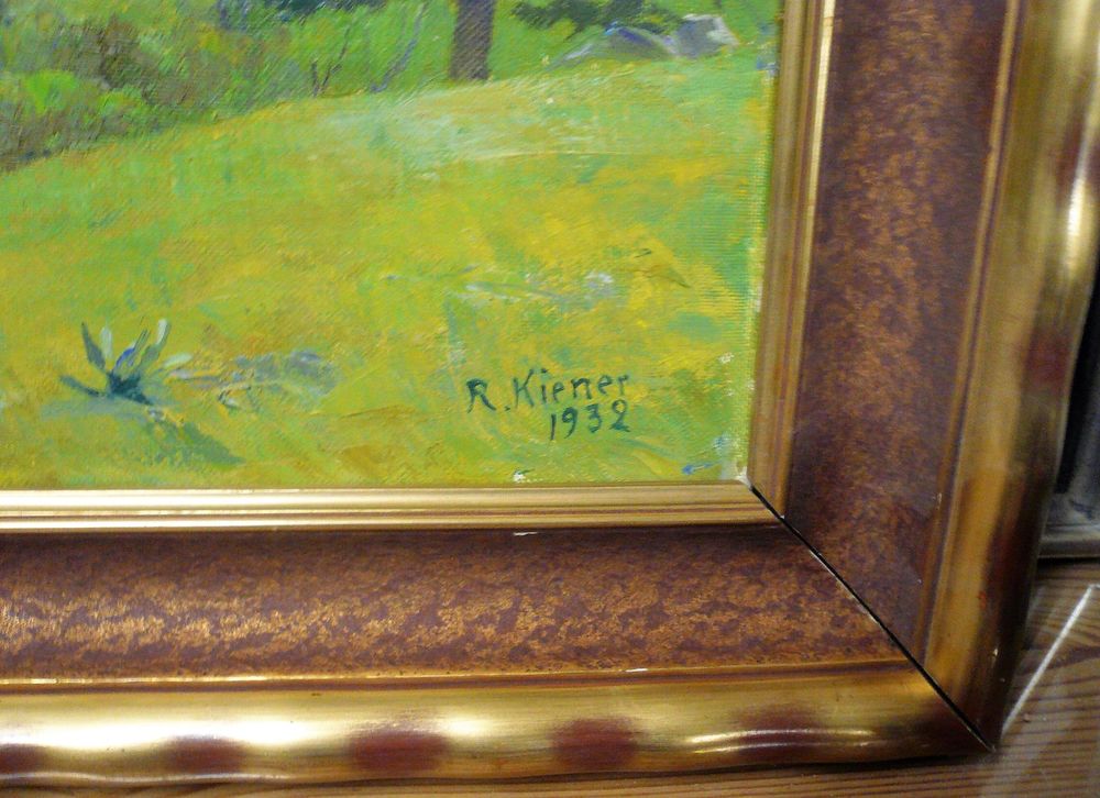 Robert KIENER, OelGemälde, JURALANDSCHAFT 1932 | Kaufen auf Ricardo