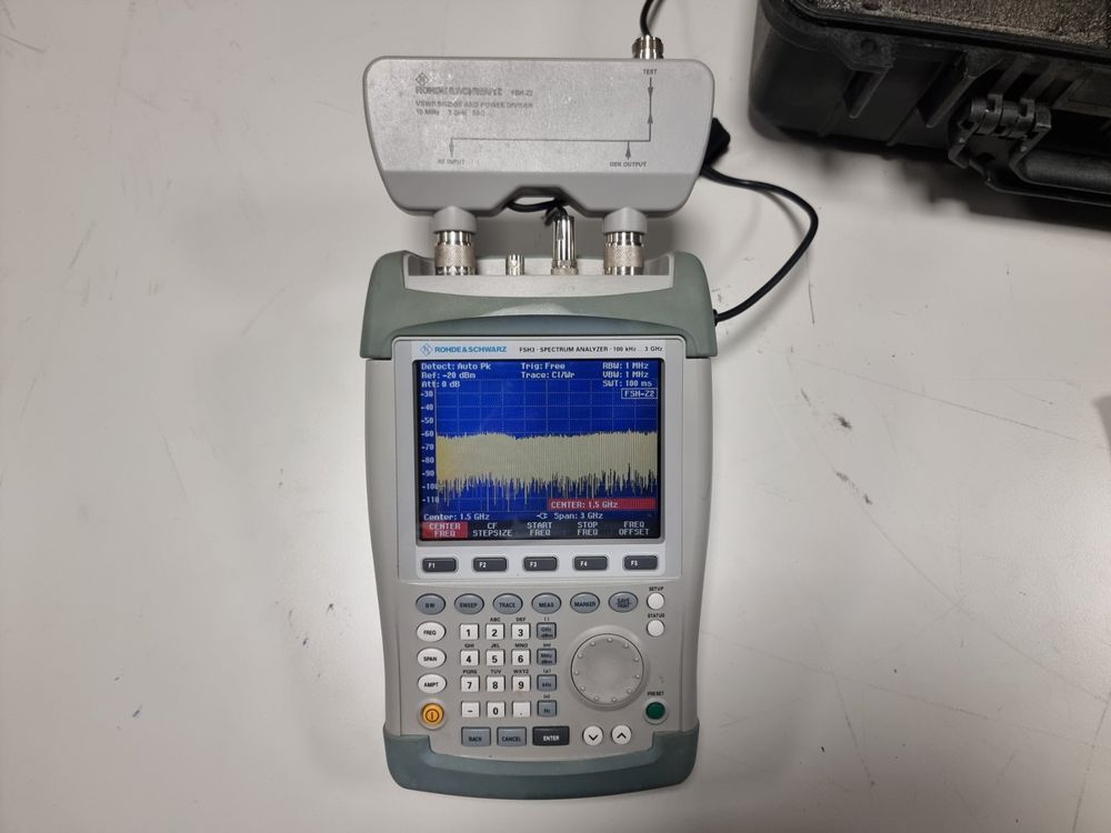 Rohde&Schwarz FSH3 Handheld Spectrum Analyzer mit Bridge! (Gebraucht ...