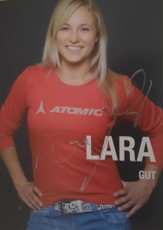 Lara Gut Ski Alpin SUI Atomic Karte Handsigniert RARE (Neu (gemäss Beschreibung)) in Seuzach für ...