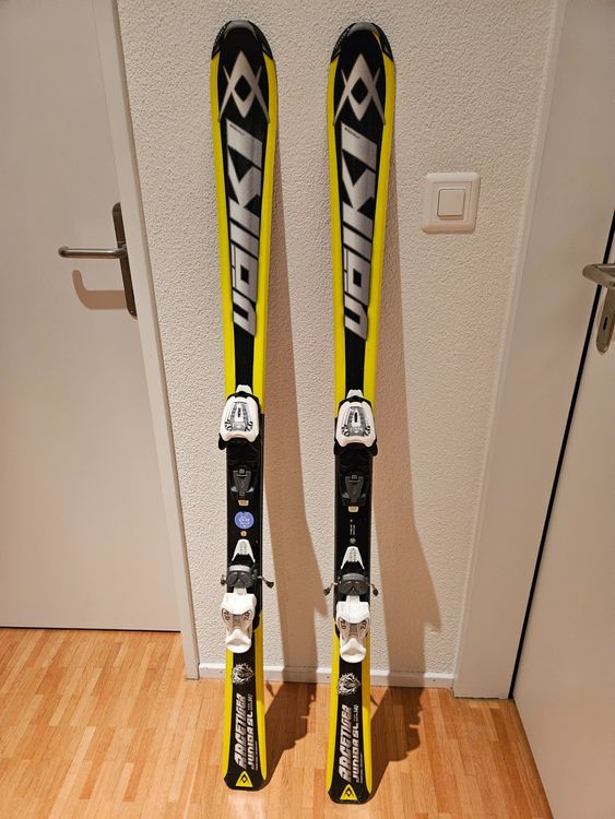 Völkl Racetiger Junior SL 140 + Bindung Marker 7.0 (Gebraucht) in ...