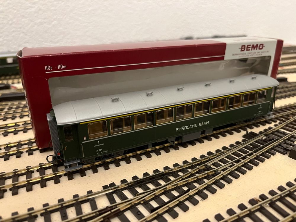 Bemo 3263 114 - RhB As 1154 Salonwagen (Gebraucht) in Rickenbach b. Wil ...