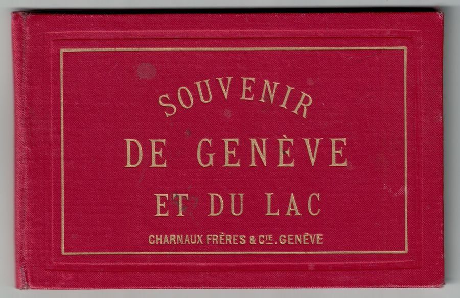 Souvenir de Genève et du Lac, carnet d'images (incomplêt) | Kaufen auf ...
