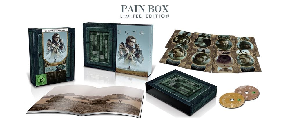Blu-ray DUNE - Pain Box Edition - 4K + Blu - ray (Neu und ...