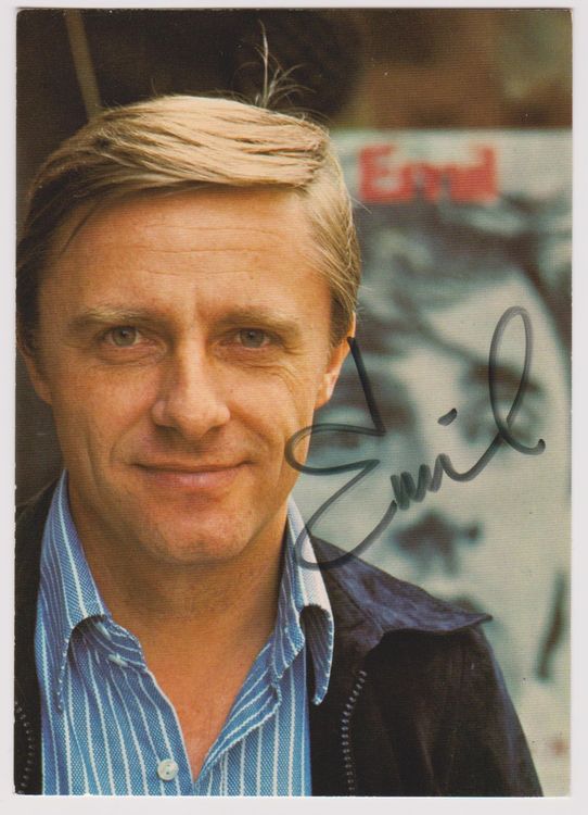 Autogrammkarte "Emil" Steinberger - Original-Signatur, (Gebraucht) in ...