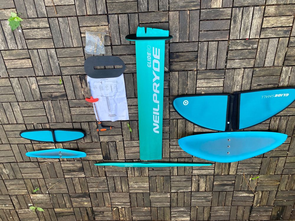 Foil NeilPryde Glide 80 Alu für Windsurf PowerBox; neuwertig (Gebraucht ...