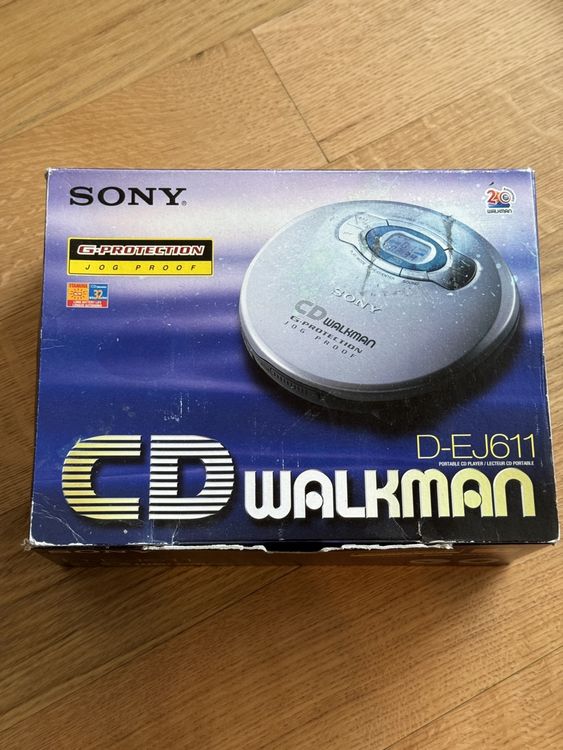 Sony lecteur CD portable Walkman D-EJ611 Mega Bass (Gebraucht) in Plan ...