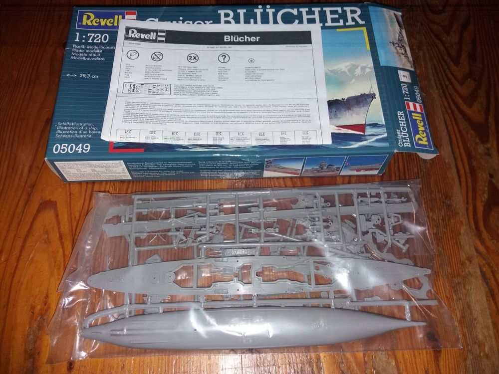 Cruiser Blücher revell 05049 1/720 | Kaufen auf Ricardo