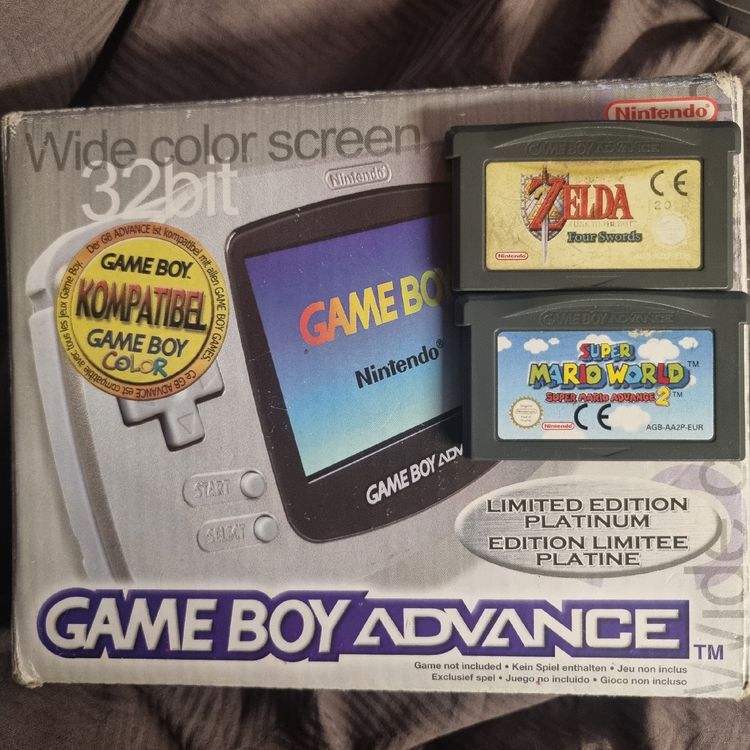 Game boy advanced limited edition platinum (Gebraucht) in Wavre für CHF ...