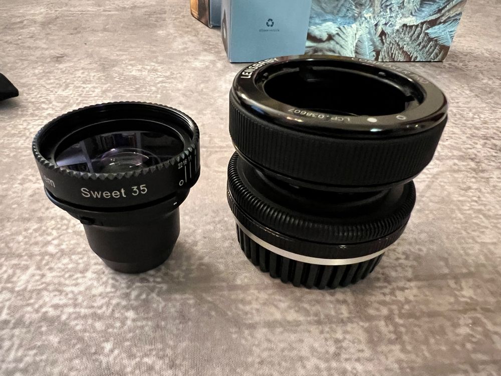 Lensbaby Composer Pro 35mm Sweet 35 Canon EF/EFS + 4x Lens (Gebraucht ...