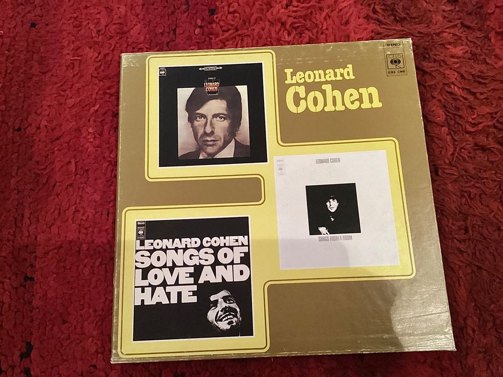 Leonard Cohen 3-LP-Box • first three albums • Rare Box CBS (Gebraucht) in Seon für CHF 9 – mit ...