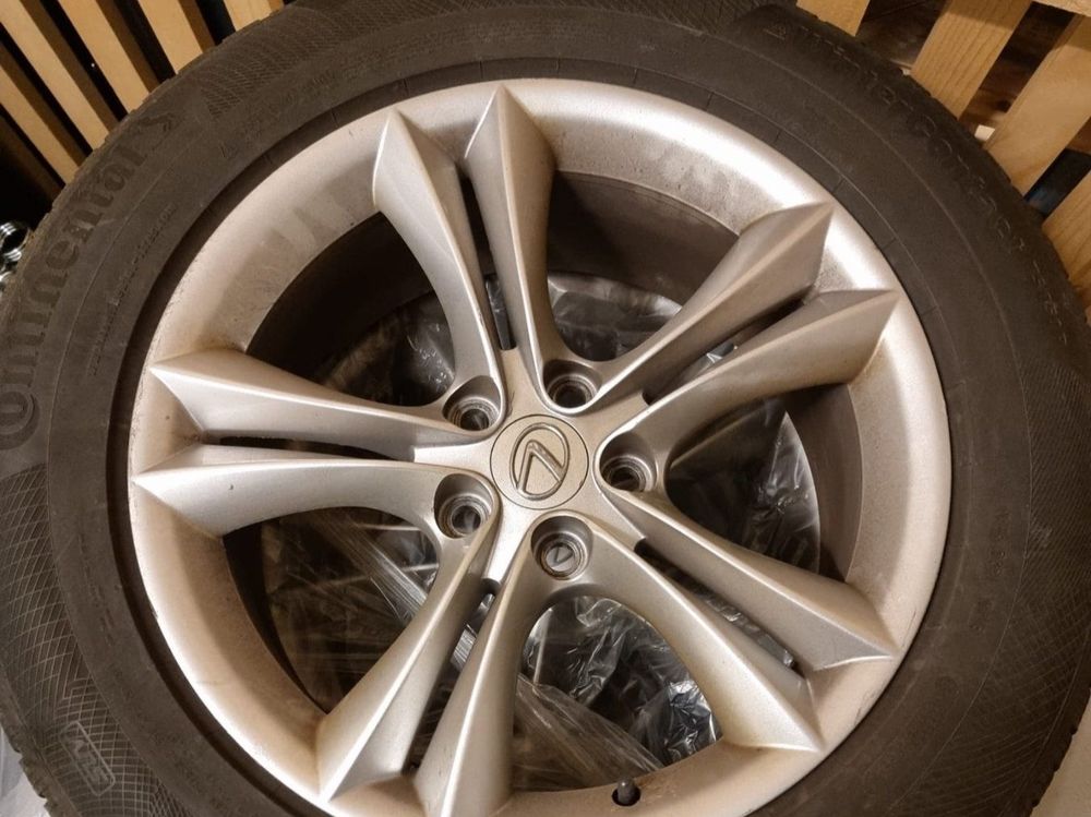 4 x Originale Lexus 18 Felgen und Continental Winterreifen | Kaufen auf ...
