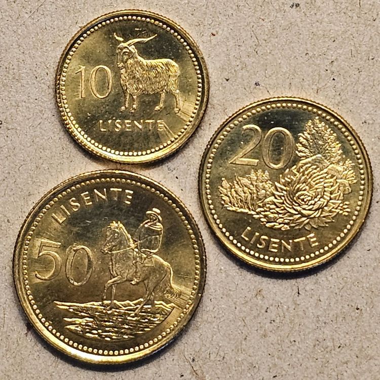 Lesotho - 1998 - lot 3 pièces (SUP/VZ) (Gebraucht) in Bullet für CHF 3 – mit Lieferung auf ...