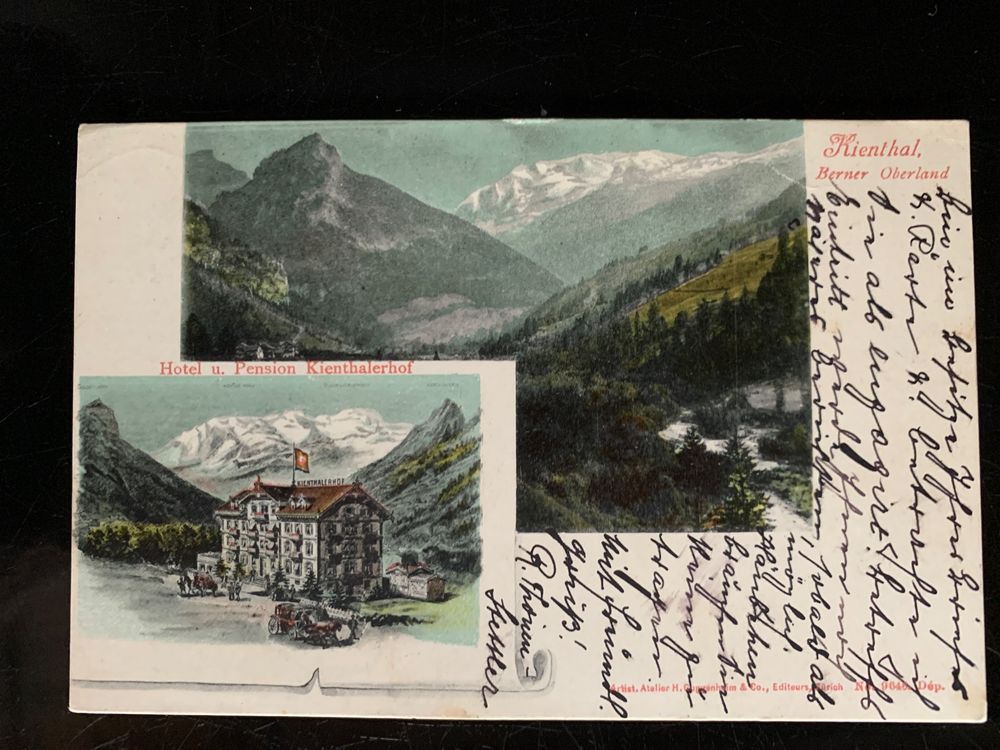 Ansichtskarte Schweiz Kienthal BE (Gebraucht) in Oftringen für CHF 6 – mit Lieferung auf Ricardo ...
