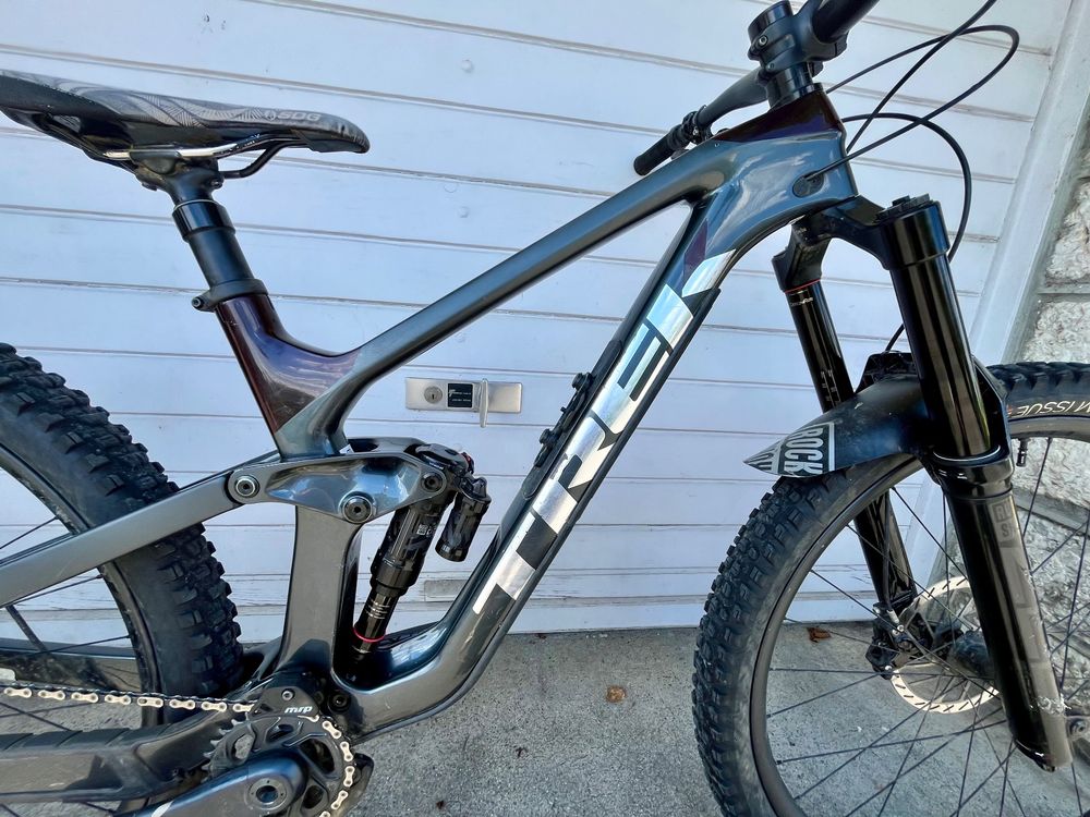 Trek Slash 9.8 GX AXS – Grösse M / Lithium Grey – Top Enduro (Gebraucht ...