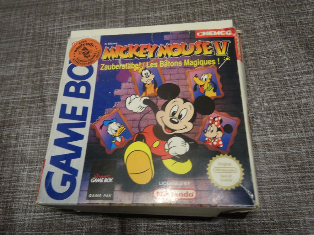 Mickey Mouse V 5 - Zauberstäbe! Game Boy OVP (Gebraucht) in Olten für ...