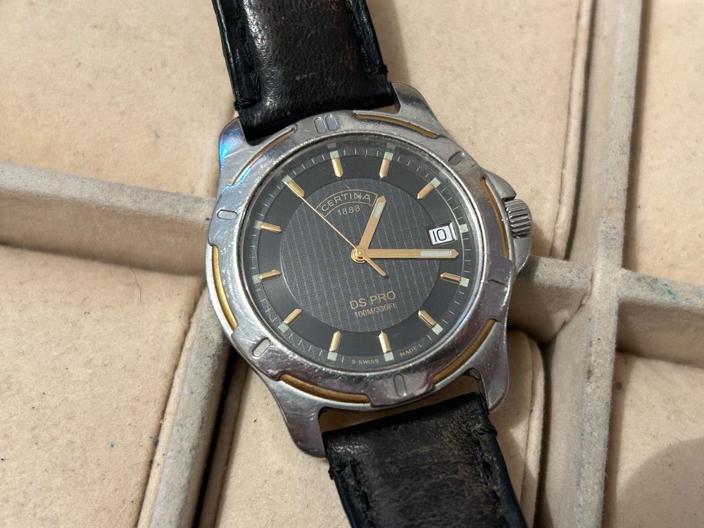 Montre Certina DS Pro homme 38mm fonctionne (Gebraucht) in Delemont für CHF 21 – mit Lieferung ...