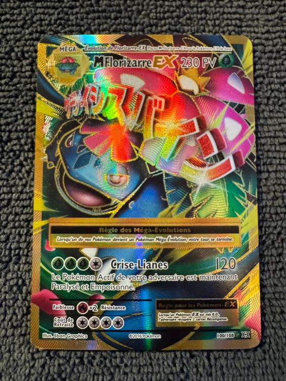 Pokemon XY Evolutions Venusaur Florizarre EX Fullart FRA (Gebraucht) in ...