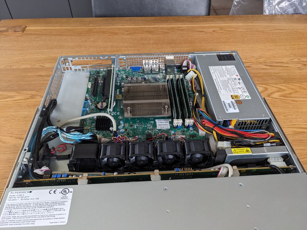 Supermicro 1HE 1x Xeon E3-1230v3 + 32 GB RAM + Rackschienen (Gebraucht ...