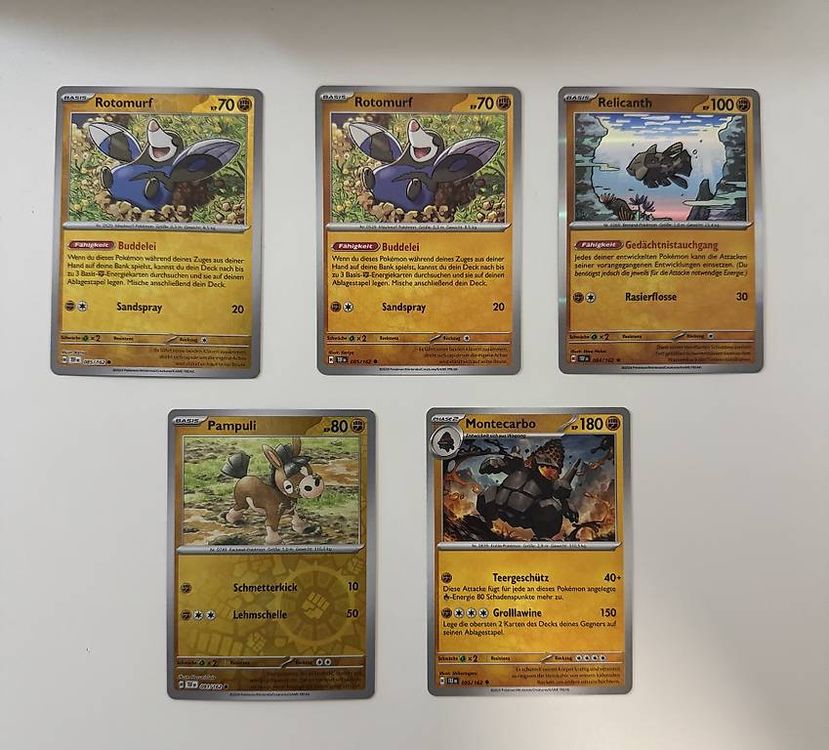 11 Pokemon Cards TEF/SFA Holo German (Nuovo (secondo la descrizione)) a ...
