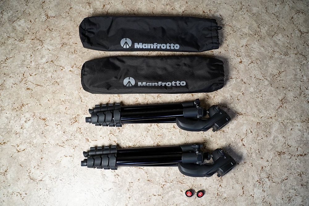 Deux trépieds Manfrotto pour photo/vidéo | Kaufen auf Ricardo