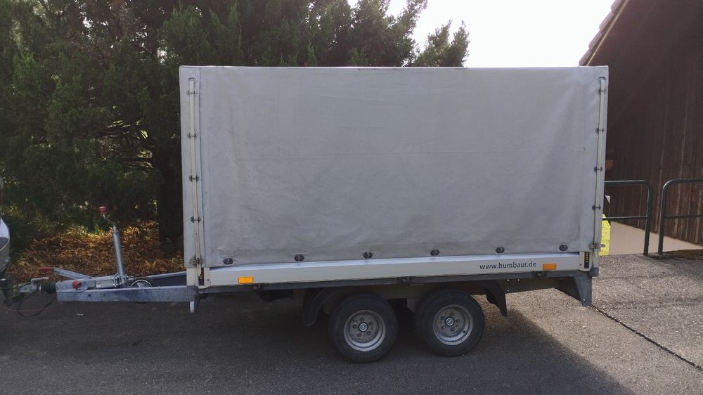 Anhänger Humbaur HT 2000 mit 2 Rampen (Gebraucht) in Ennenda für CHF 2950 – nur Abholung auf ...