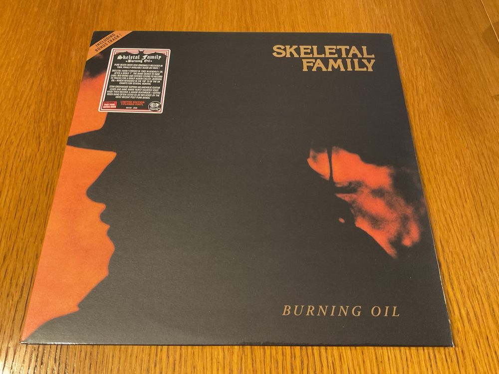 Skeletal Family - Burning Oil - Limited Edition Vinyl NEU! (Neu und ...