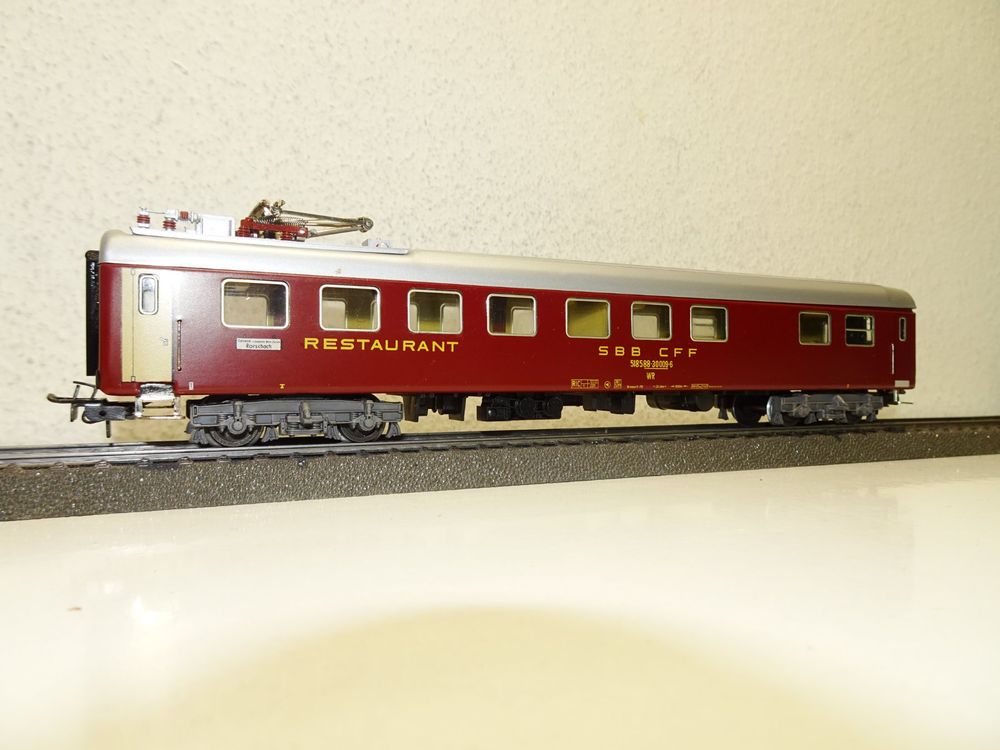Märklin Personenwagen Restaurant SBB 009-6 Blech HO 4068 (G2 (Gebraucht) in Luzern für CHF 11.9 ...
