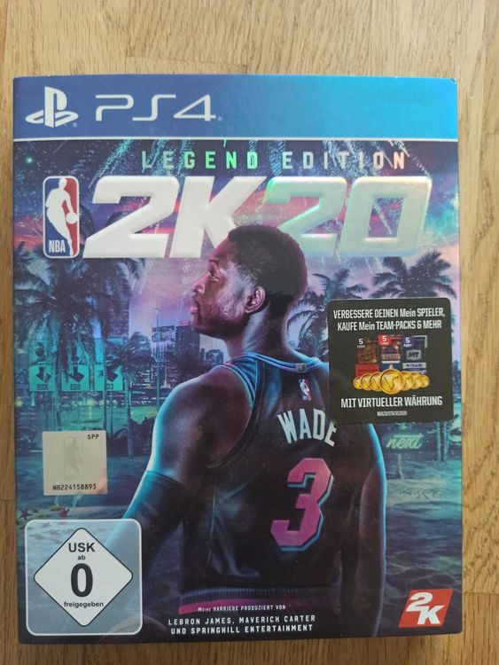 📀🎮📀🎮📀 NBA - 2K20 Legend Edition PS4 / PS5 📀🎮📀🎮📀 (Gebraucht) in Oberweningen für CHF 4.95 – mit ...