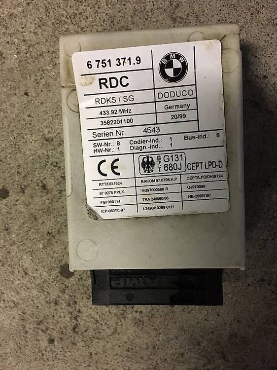BMW / RDC Steuergerät (Gebraucht) in Innerberg für CHF 60 – nur ...