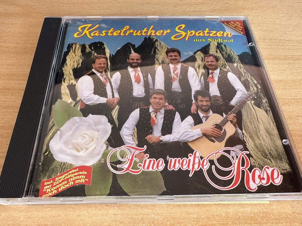 Kastelruther Spatzen Aus Südtirol – Eine Weiße Rose (Gebraucht) in ...