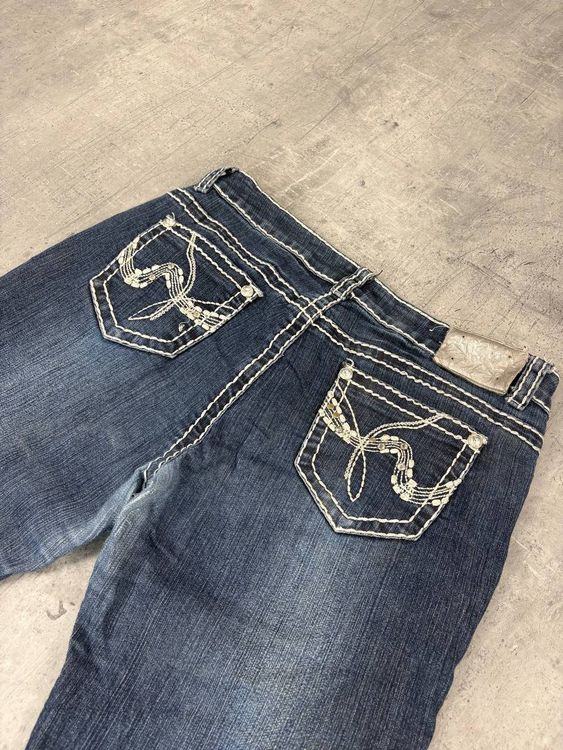 Vintage Miss Me Style Bootcut Low Waist Jeans (L) (Gebraucht) in ...