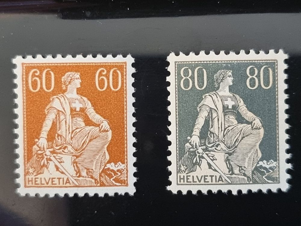 CH 1933 HELVETIA MIT SCHWERT 140z-141z** SBK 110.-- (Neu (gemäss Beschreibung)) in Monte Carasso ...