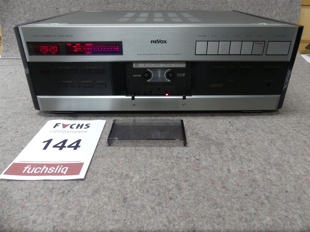 144) Tape Revox H1 (Gebraucht) in Otelfingen für CHF 850 – nur Abholung ...