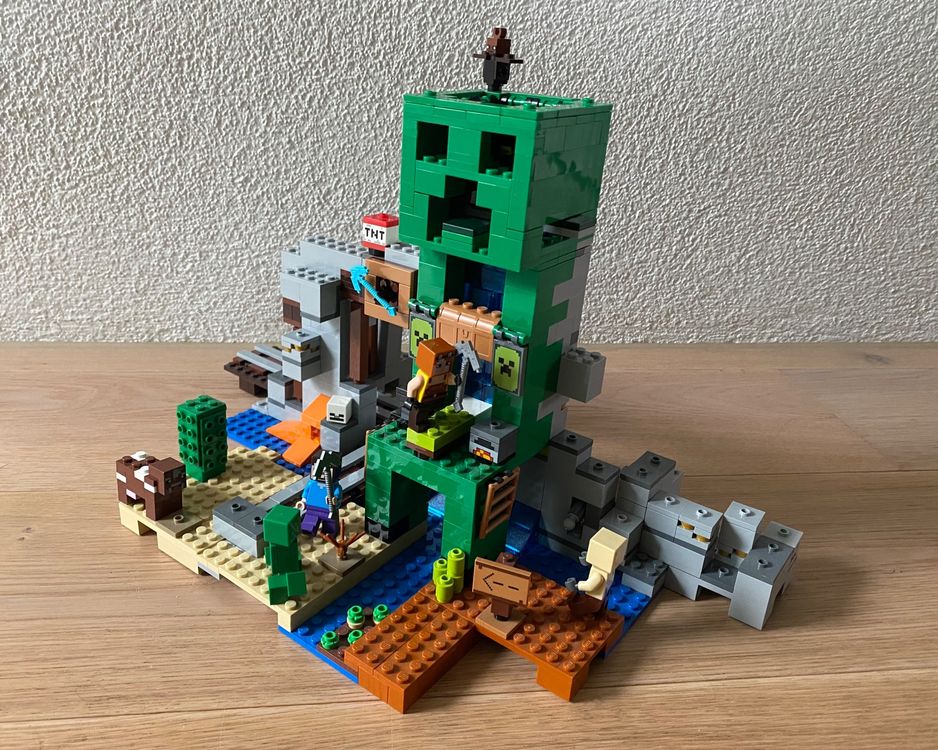 Lego Minecraft 21155 - Die Creeper Mine - komplett (Gebraucht) in Aarau ...